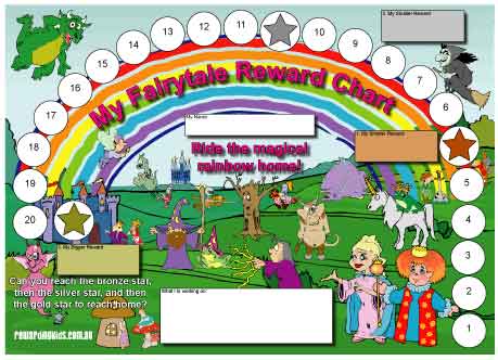 My Fairytale Reward Chart Download – Rewarding Kids